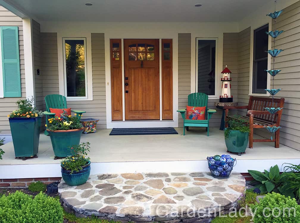 Container Garden Tips & My Proven Winners Porch | GardenLady.com