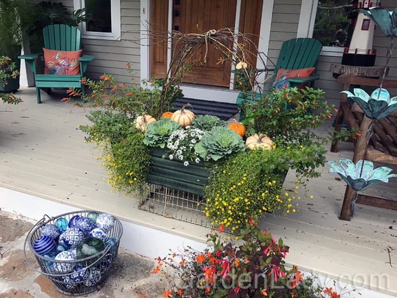 Fall Window Box Ideas | GardenLady.com