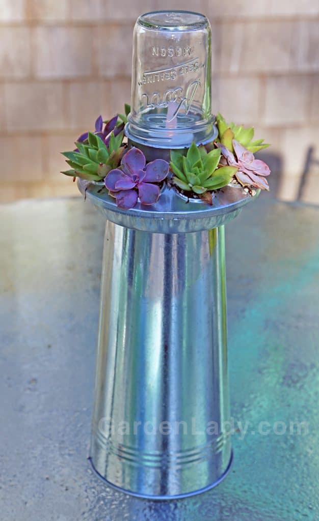 Make a Garden Lighthouse | GardenLady.com