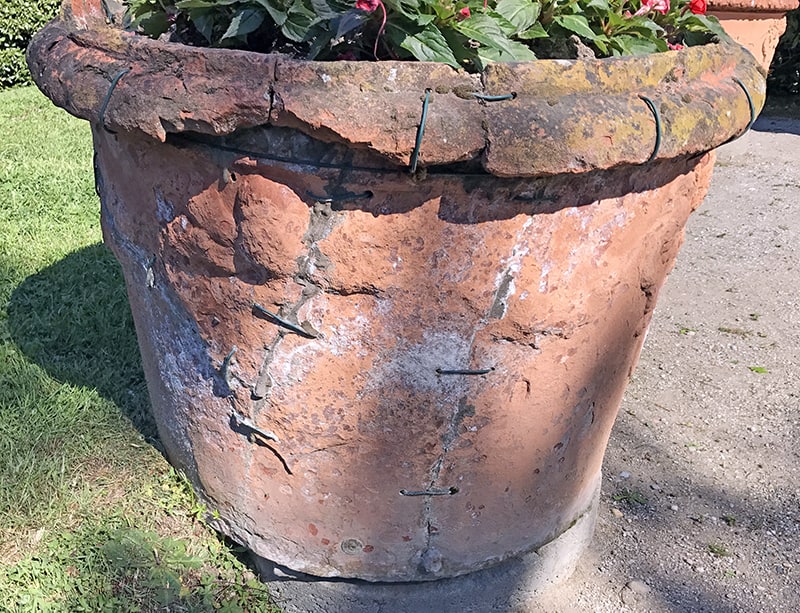 Repairing Broken Flower Pots | GardenLady.com